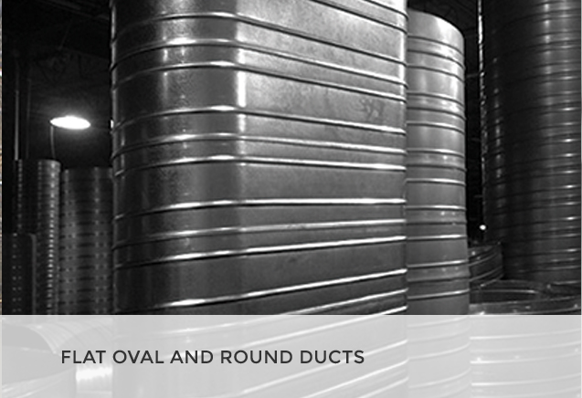 Flat Oval Spiral Duct and Round Spiral Duct